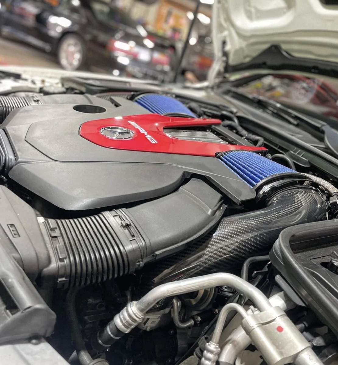Modalworks 碳纖維進氣系統 Intake upgrade C43 AMG | 黑創動力科技
